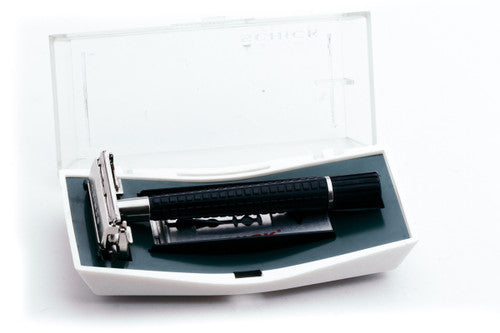 1970s Schick Krona TTO Double Edge Razor + Case – Razor Emporium