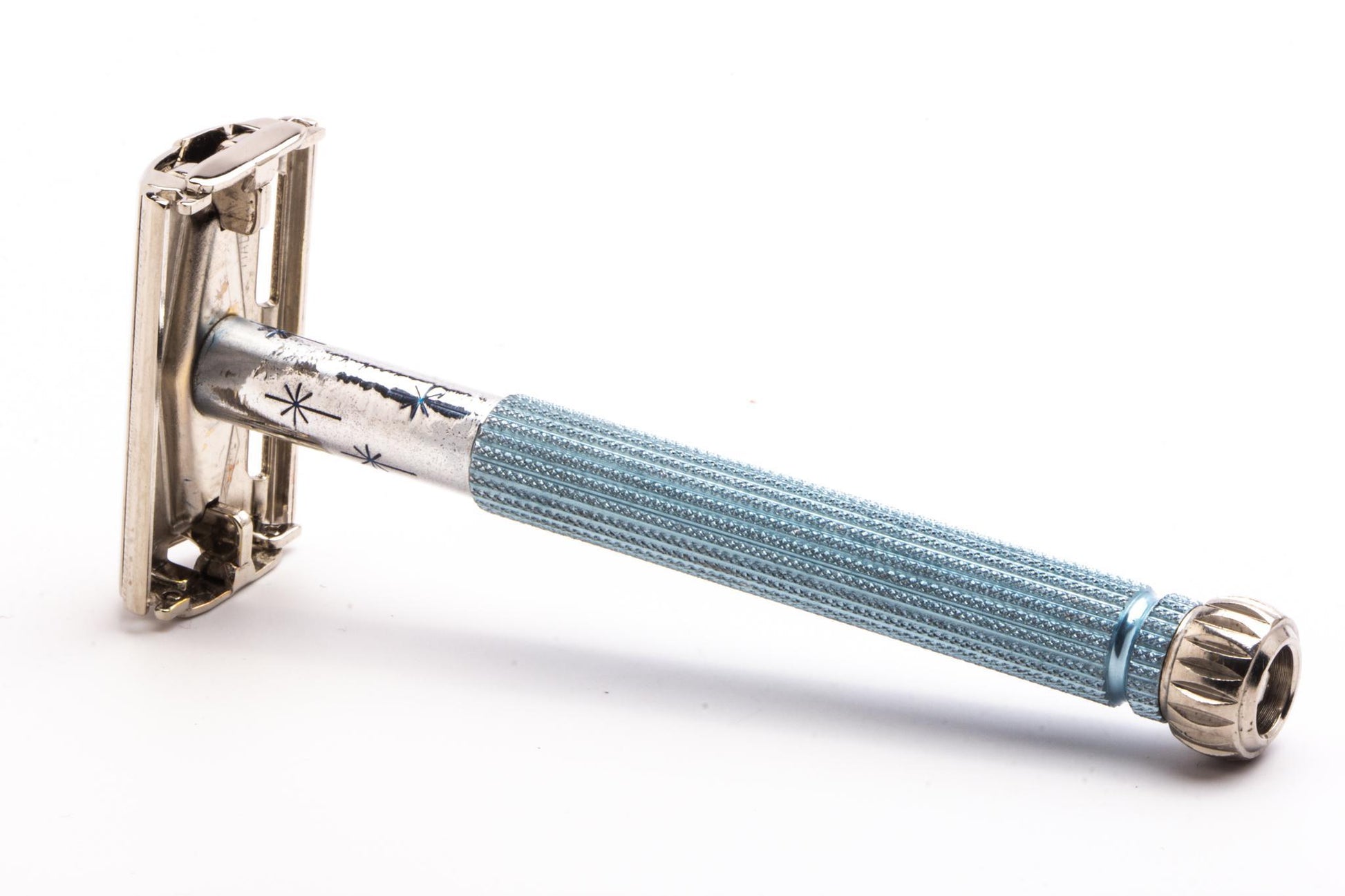 1967 M2 Gillette Blue Star Lady Gillette DE Safety Razor | Original Co ...
