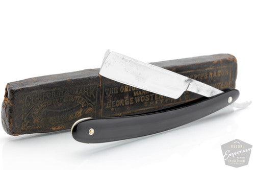 5/8" George Wostenholm & Sons Celebrated Pipe Straight Razor | Origina ...