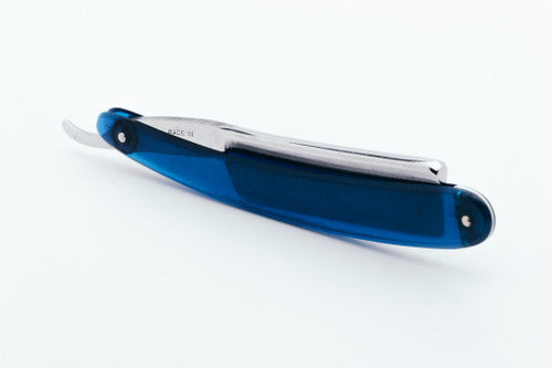 7/8" Filarmonica Doble Temple #14 Straight Razor w/ Blue Scales | Spai ...