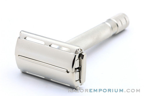 1946 Gillette Ranger Tech TTO DE Razor Factory Nickel Revamp – Razor ...