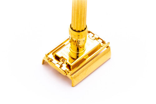 1965 K2 Gillette Slim Aristocrat Adjustable DE Safety Razor | 24K Gold ...
