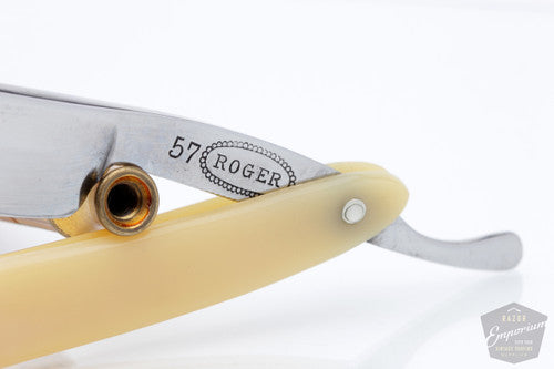 11/16" Roger | 57 Hollow Ground Square Point | Germany – Razor Emporium