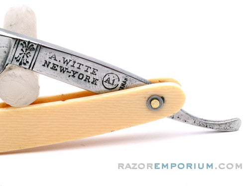5/8" A. Witte "Full Concaved" A1 Straight Razor | USA – Razor Emporium