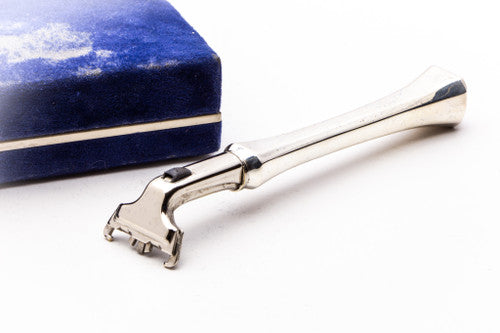 Gillette Atra Razor with Blue Case – Razor Emporium