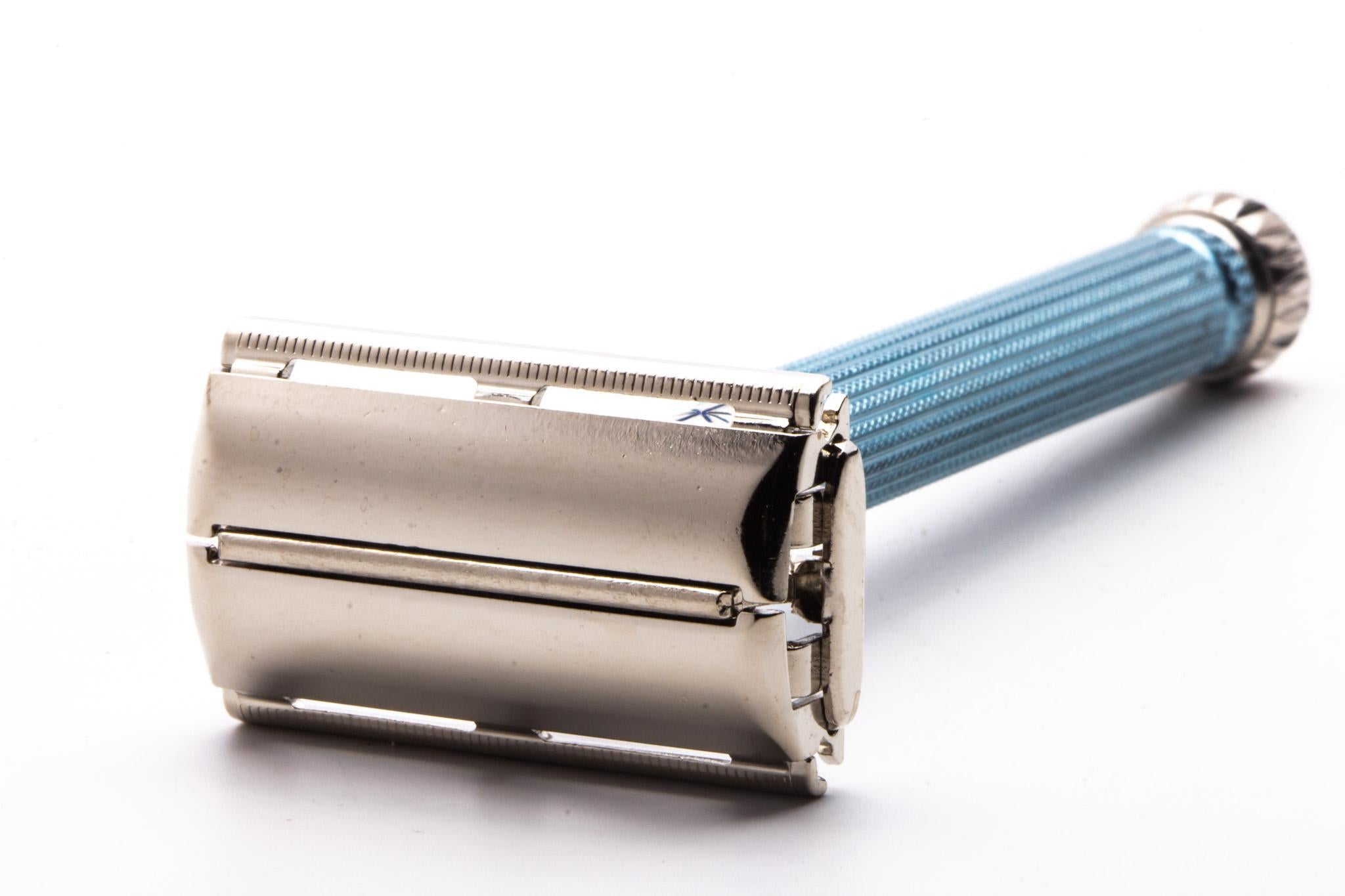 1965 K3 Gillette Blue Star Lady Gillette Double Edge Safety Razor | Fa ...