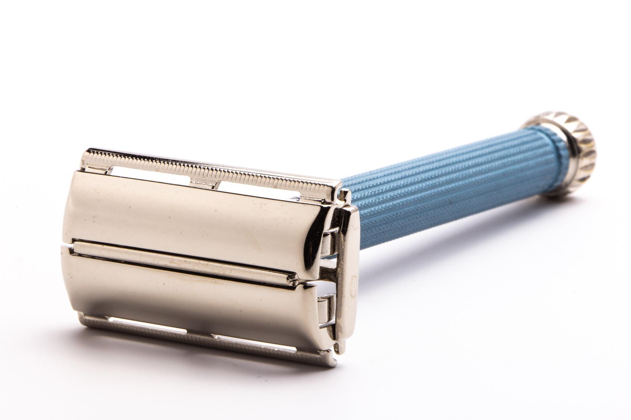 1966 L3 Gillette Blue Star Lady Gillette Double Edge Safety Razor | Fa ...