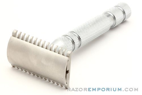 iKon Open Comb Stainless Steel Double Edge Razor – Razor Emporium