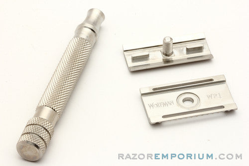 Wolfman WR1 Stainless Steel Safety Razor | Made in Canada – Razor Emporium