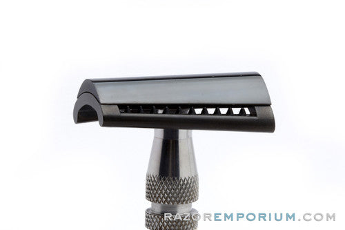 iKon Stainless Steel DLC Slant Razor - Shave Ready – Razor Emporium