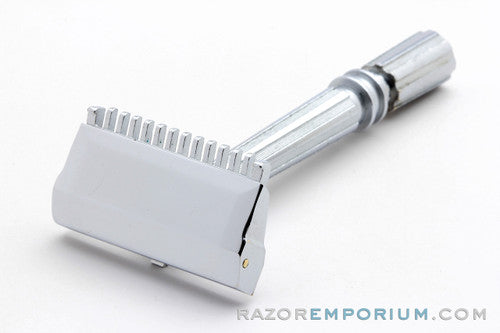 1930's Gem Micromatic Razor Single Edge in Maroon Bakelite Case – Razor ...