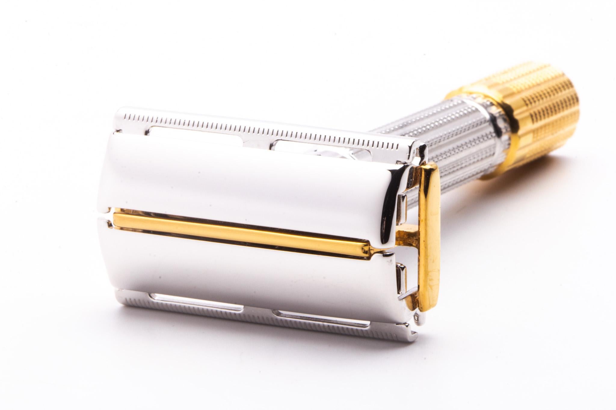 1958 D3 Gillette Executive Fatboy Adjustable Double Edge Safety Razor ...