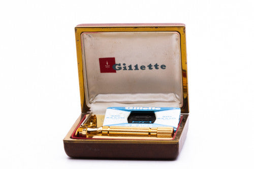 1955 Gillette Diplomat Double Edge Safety Razor Set A2 – Razor Emporium