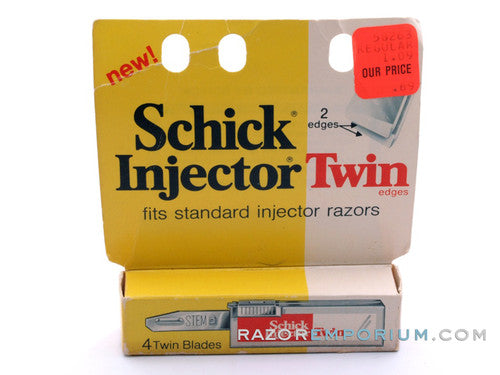 Schick Injector Twin (4) - New Old Stock (NOS) Razor Blades – Razor ...
