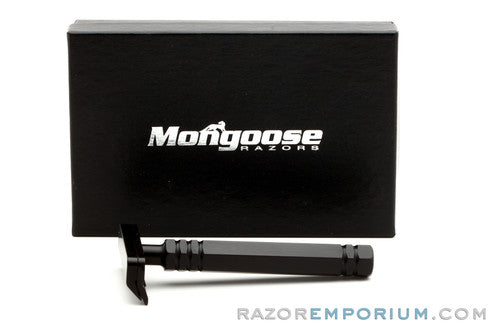 Mongoose Alumigoose Single Edge Razor Black – Razor Emporium