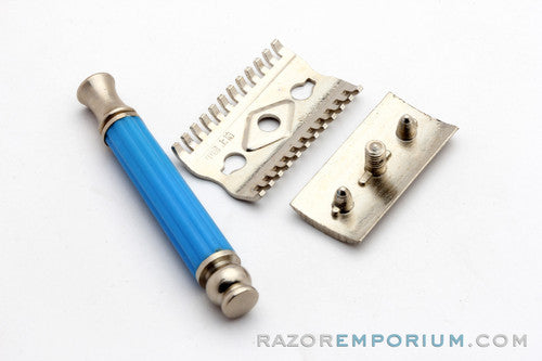 1990's Chinese Travel Double Edge Safety Razor Set – Razor Emporium